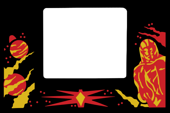 Williams Defender Arcade Stencil Kit – Arcadestencils.com